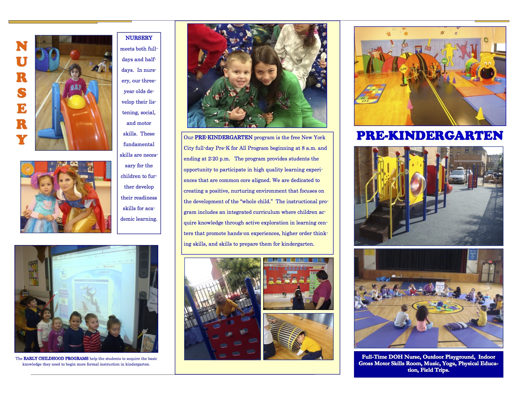 Early Childhood Programs - St. Joseph Catholic Academy